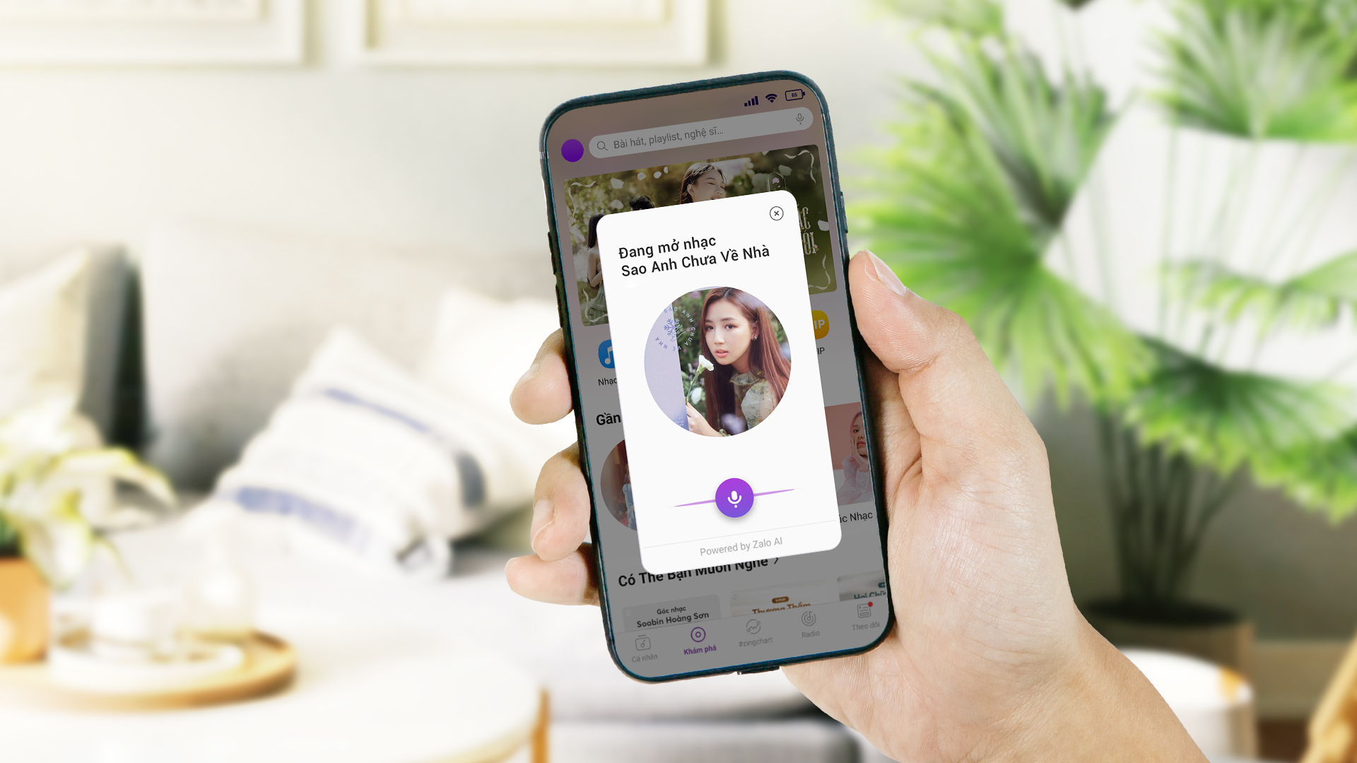 Người dùng ra lệnh, AI Zing MP3 tìm nhạc | Chuyển đổi số | Thế Giới Số