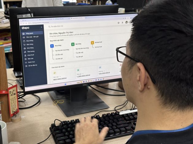 Sapo miễn phí phần mềm kế toán hợp nhất dữ liệu đa kênh | Chuyển đổi số ...